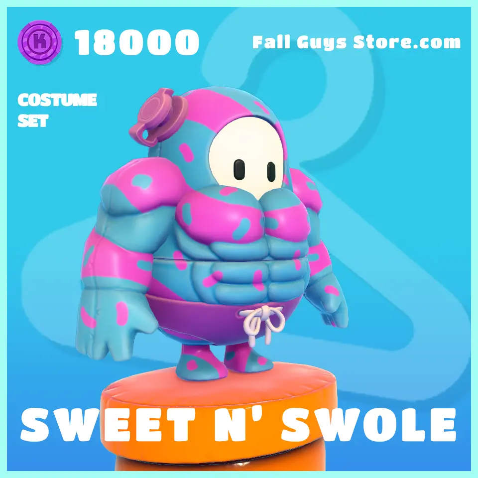 Sweet N' Swole - Costume Skin in Fall Guys